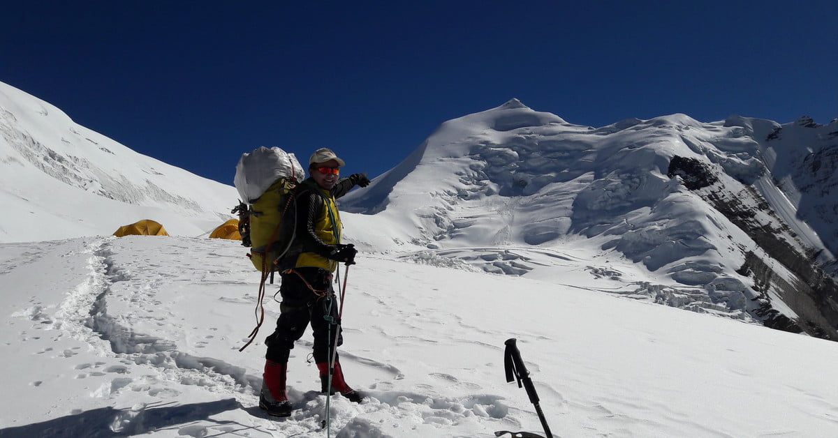 The 7,000M Himlung Himal Expedition In Nepal L Churen Himal Treks ...